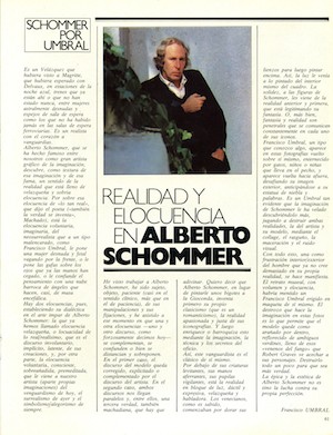 Schommer, al fin | Periodistas en Español